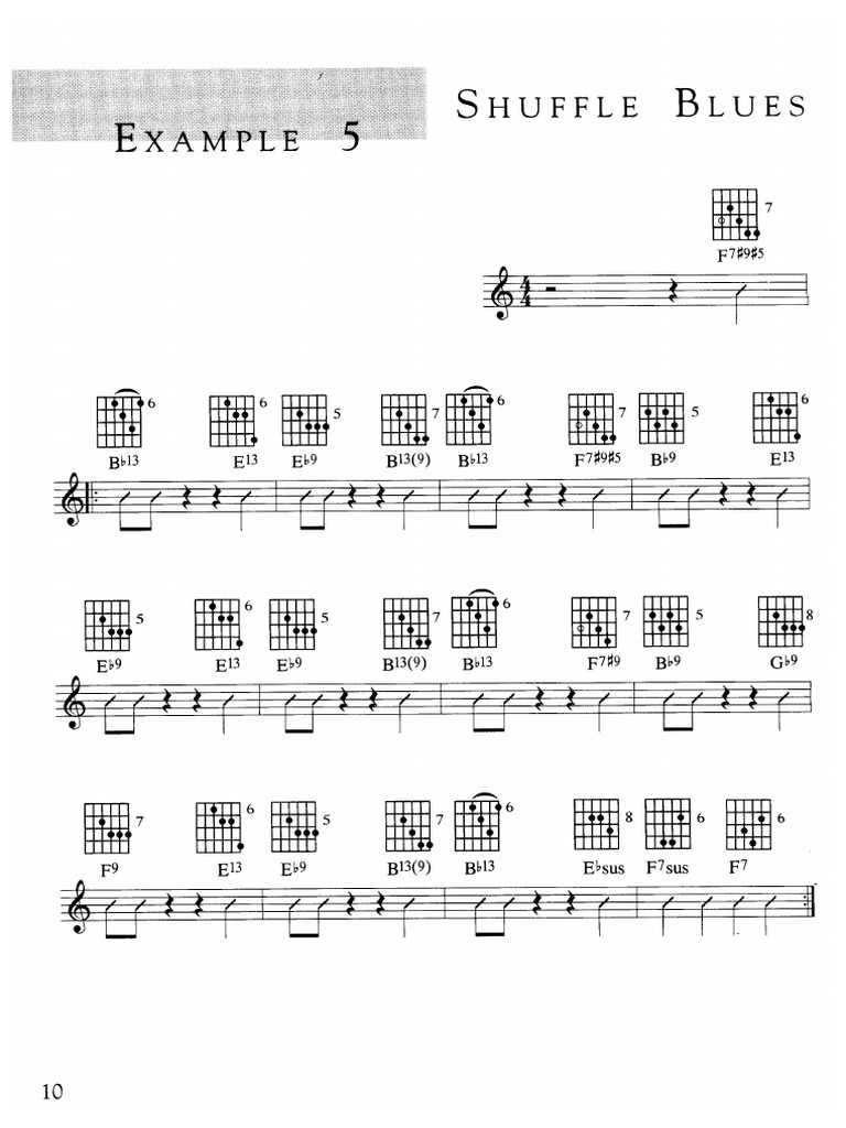 Robben Ford Shuffle 5-7 | PDF