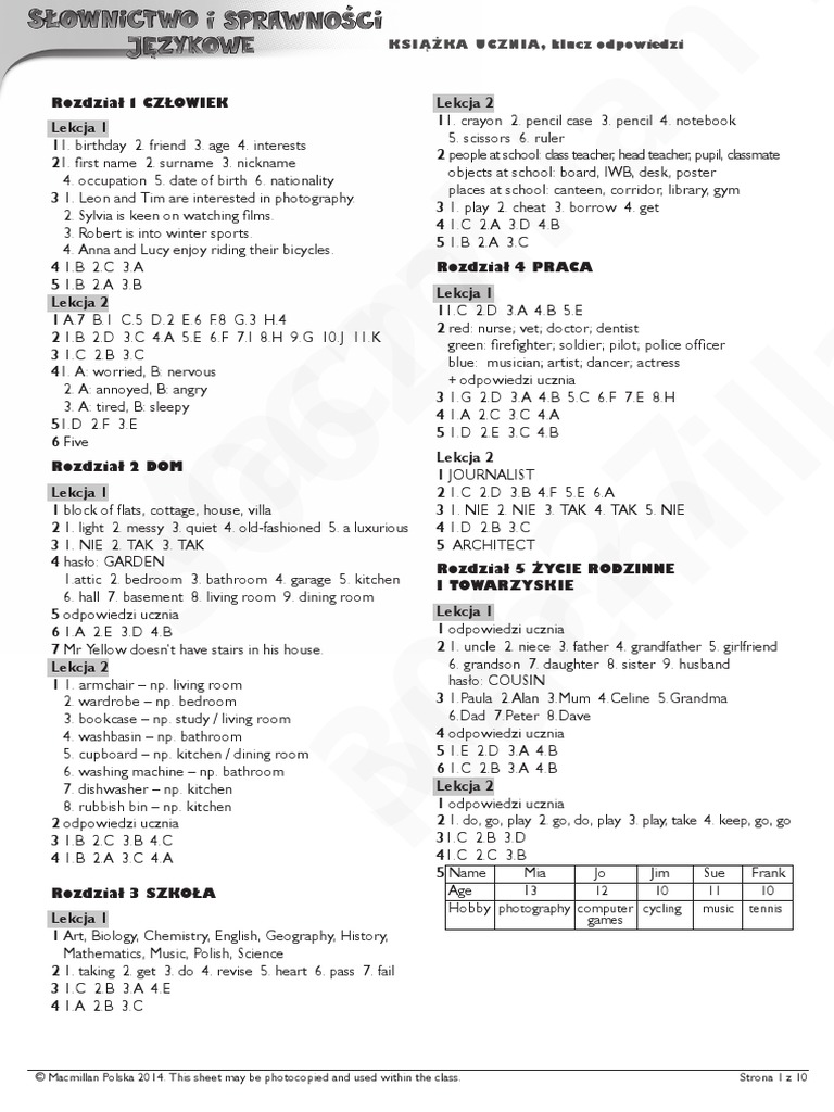 Sprawdzian_Szóstoklasisty_SB_Answer_Key | PDF