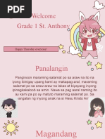 Mga Alituntunin Sa Loob Ng Silid Aralan | PDF