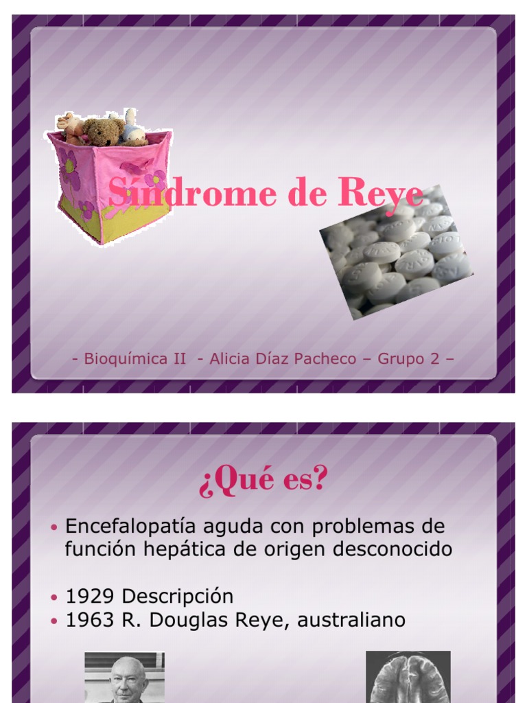 Síndrome de Reye | PDF | Enfermedades y trastornos humanos ...