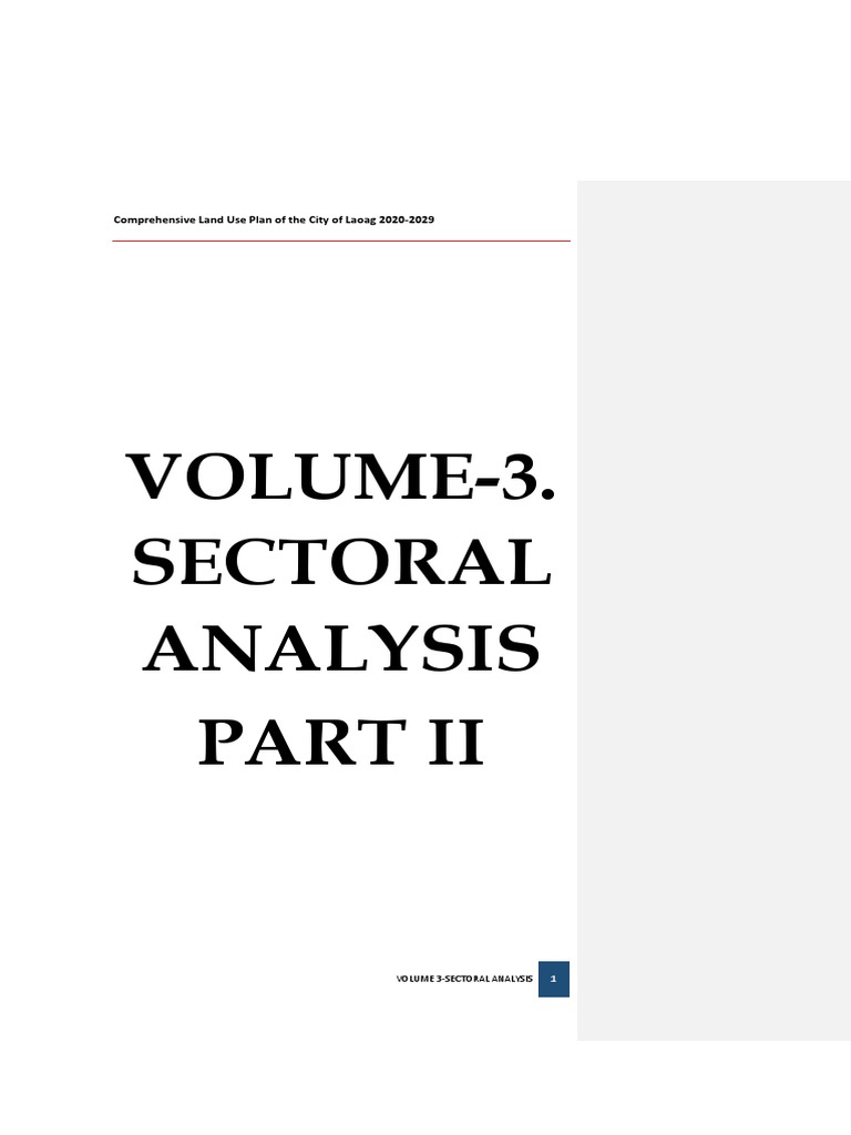 Vol. 3 Sectoral Analysis Part2 v.5 (AutoRecovered) | PDF | Transport ...