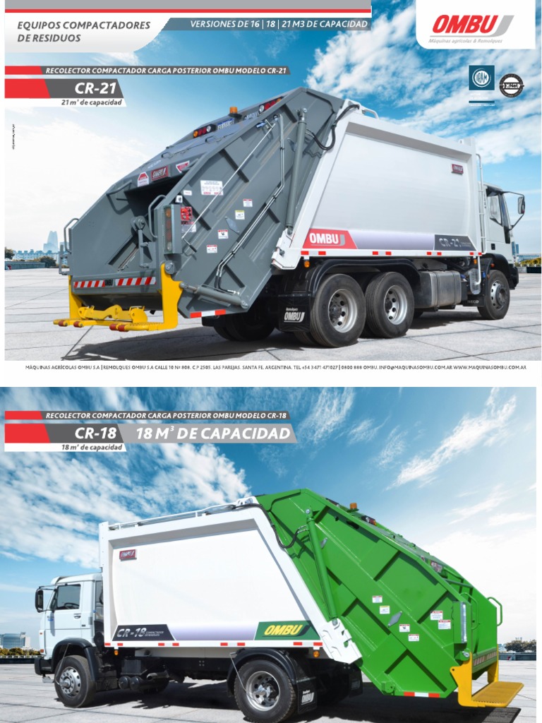 Compactadores CR 16-18-21 Ombu | PDF
