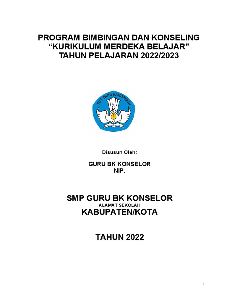 Program BK SMP Merdeka Belajar | PDF