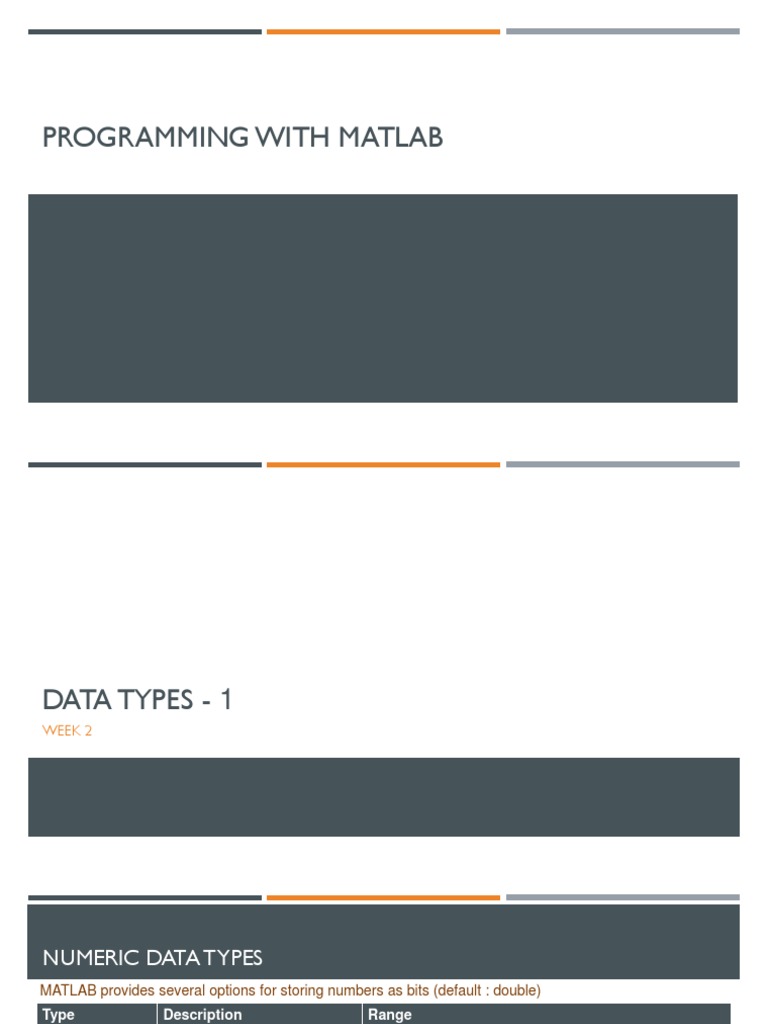 2 - Data Types - 1 | PDF | Matrix (Mathematics) | Matrix Theory 2 - Data Types - 1 | PDF | Matrix (Mathematics) | Matrix Theory
