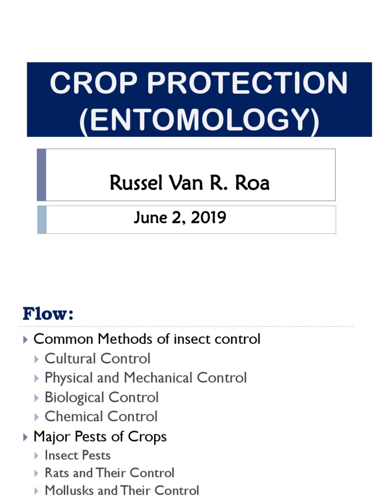 Cp-Entomology Part 2 | PDF | Insecticide | Biological Pest Control
