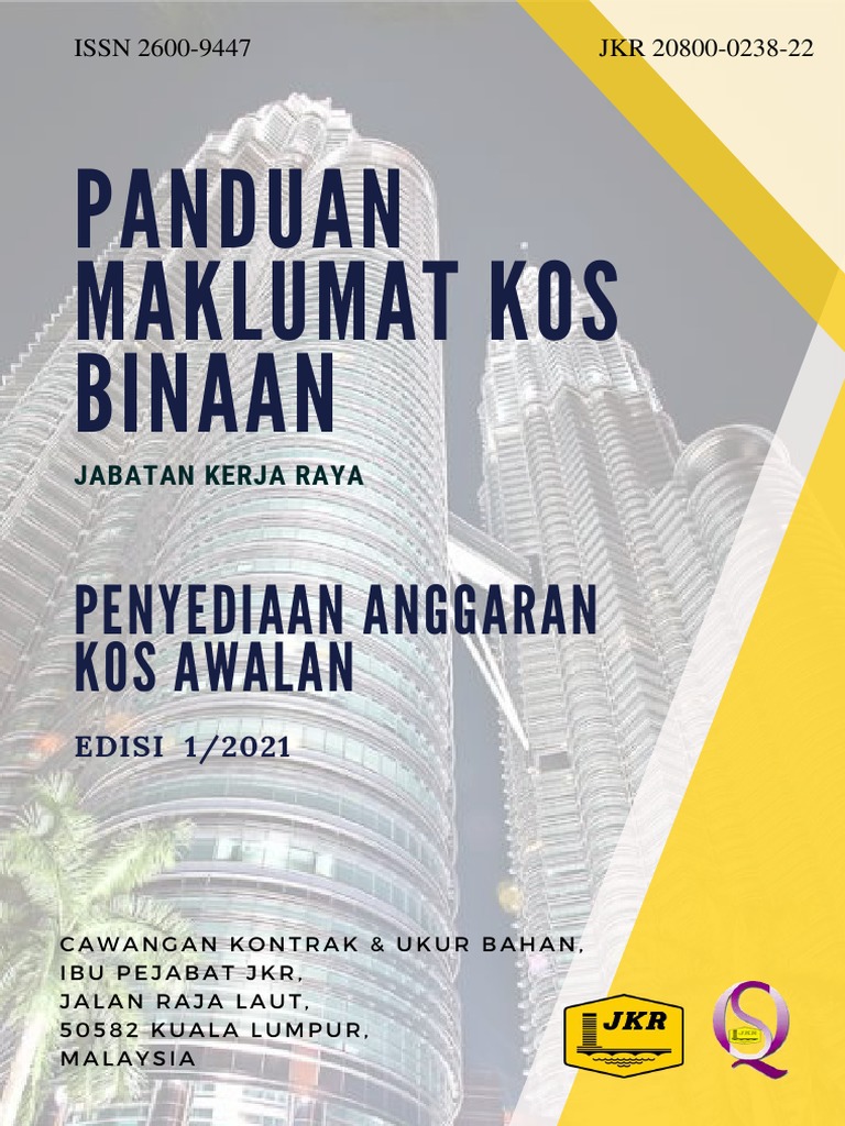 Panduan Kos Binaan JKR Malaysia | PDF