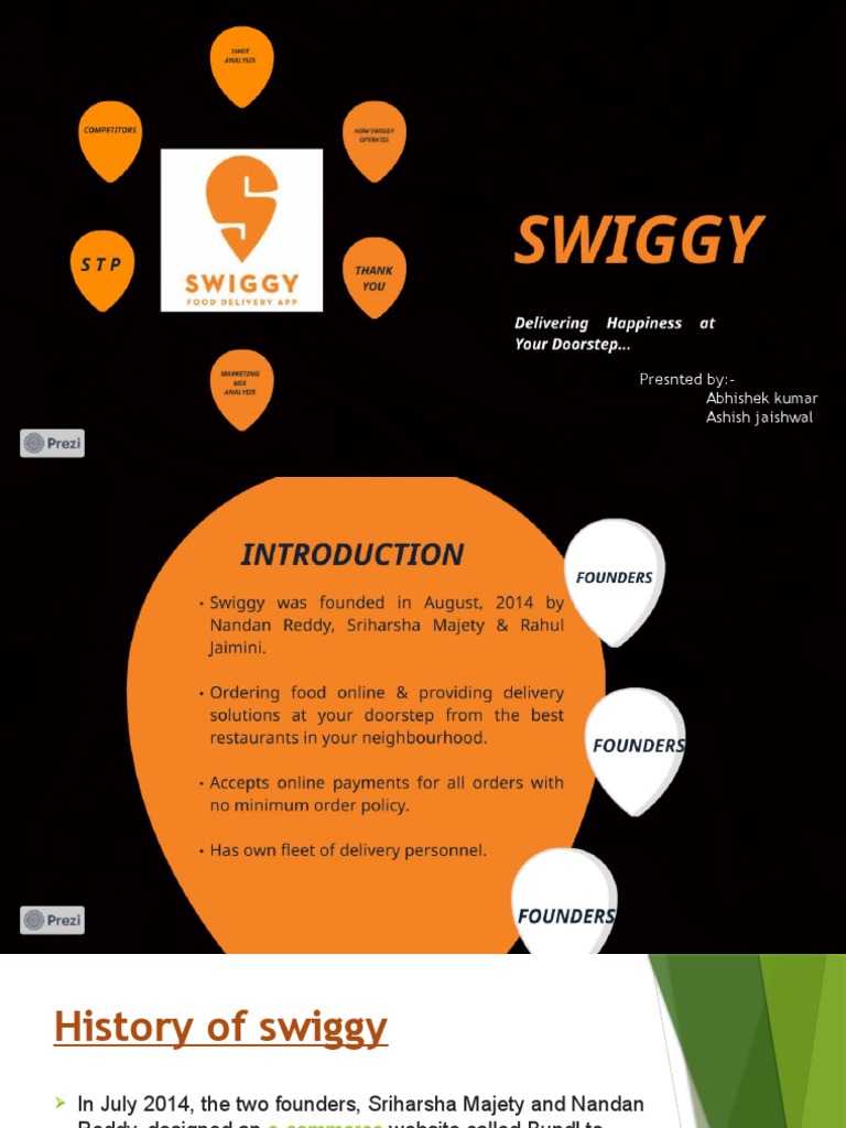Swiggy's Evolution and Future Plans | PDF
