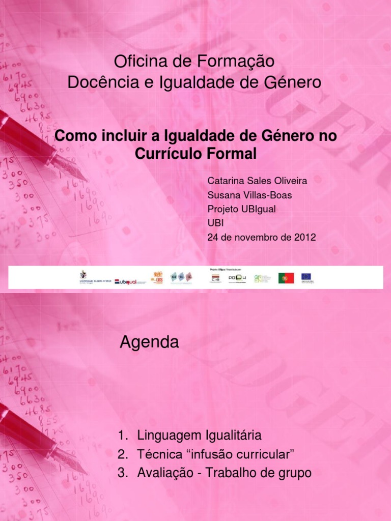 Igualdade Do Genero | PDF | Igualdade de gênero | Estudos de Gênero
