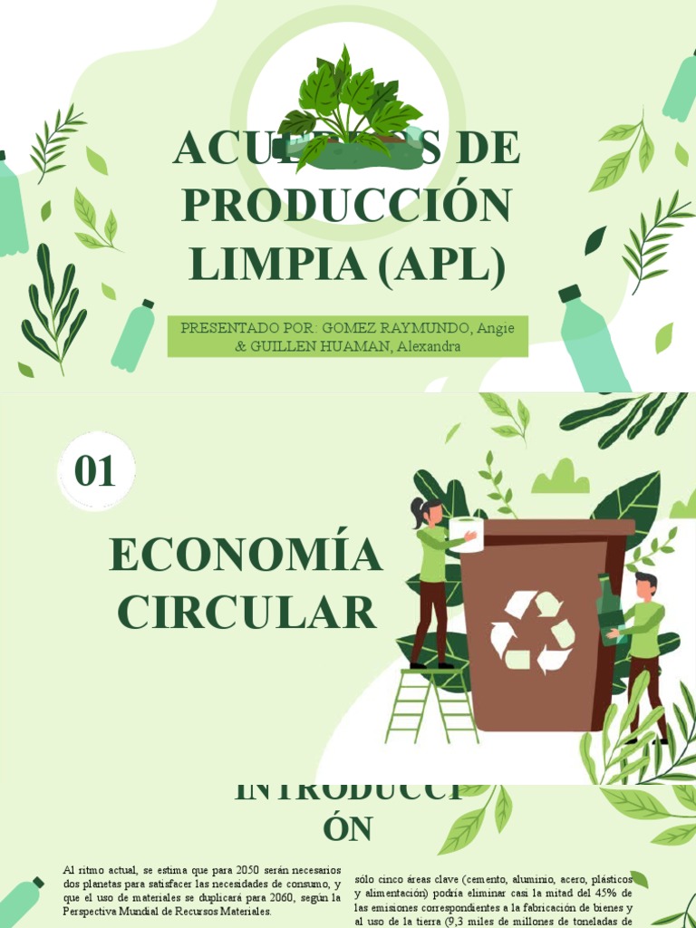 Acuerdos de Producción Limpia - Angie - Alexandra | PDF