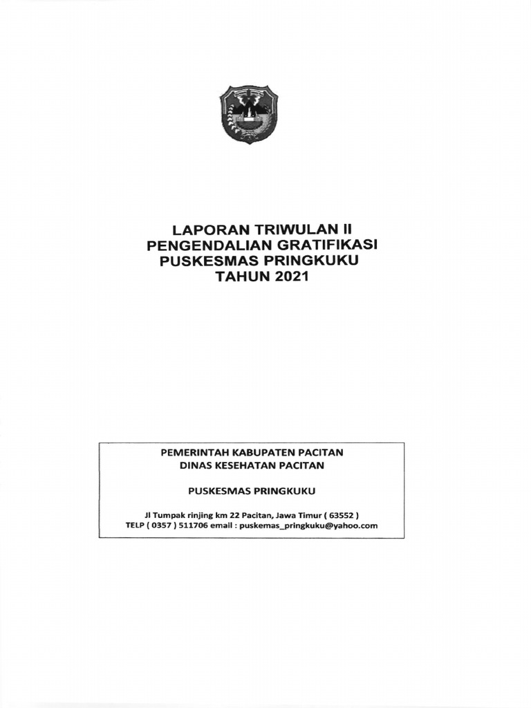 Laporan TW 2 Pengendalian Gratifikasi08072021102224 | PDF
