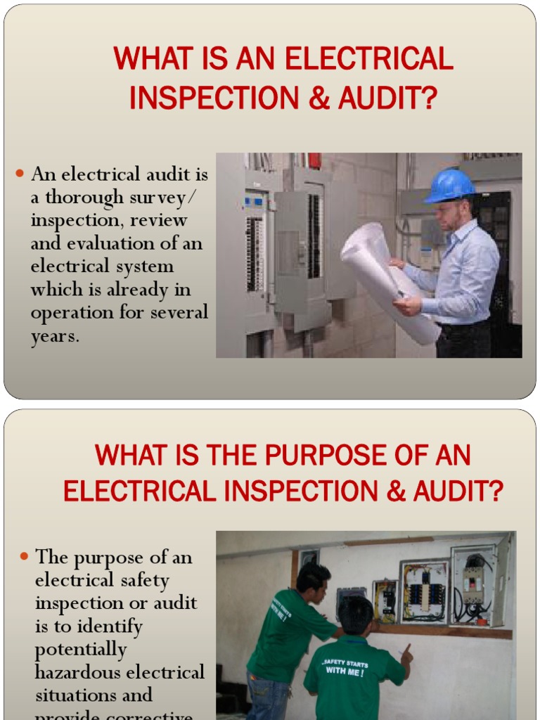 Electrical Inspections, Audit & Safety | PDF | Liquefied Petroleum Gas ...