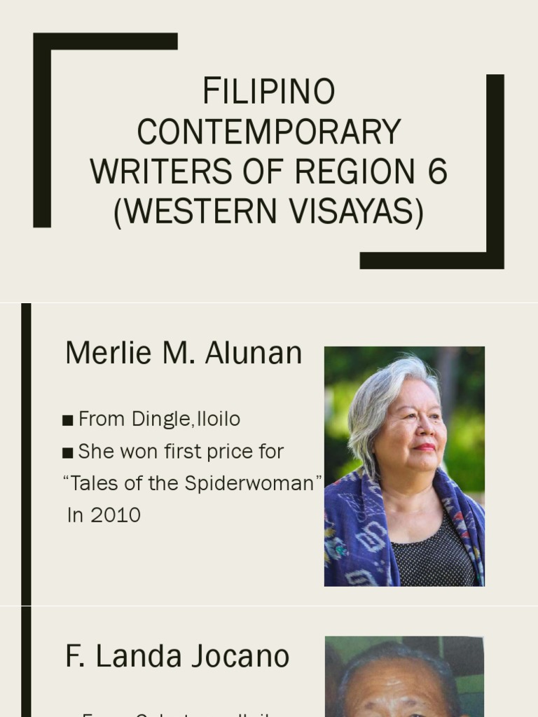 Region 6 & 7 Writers | PDF