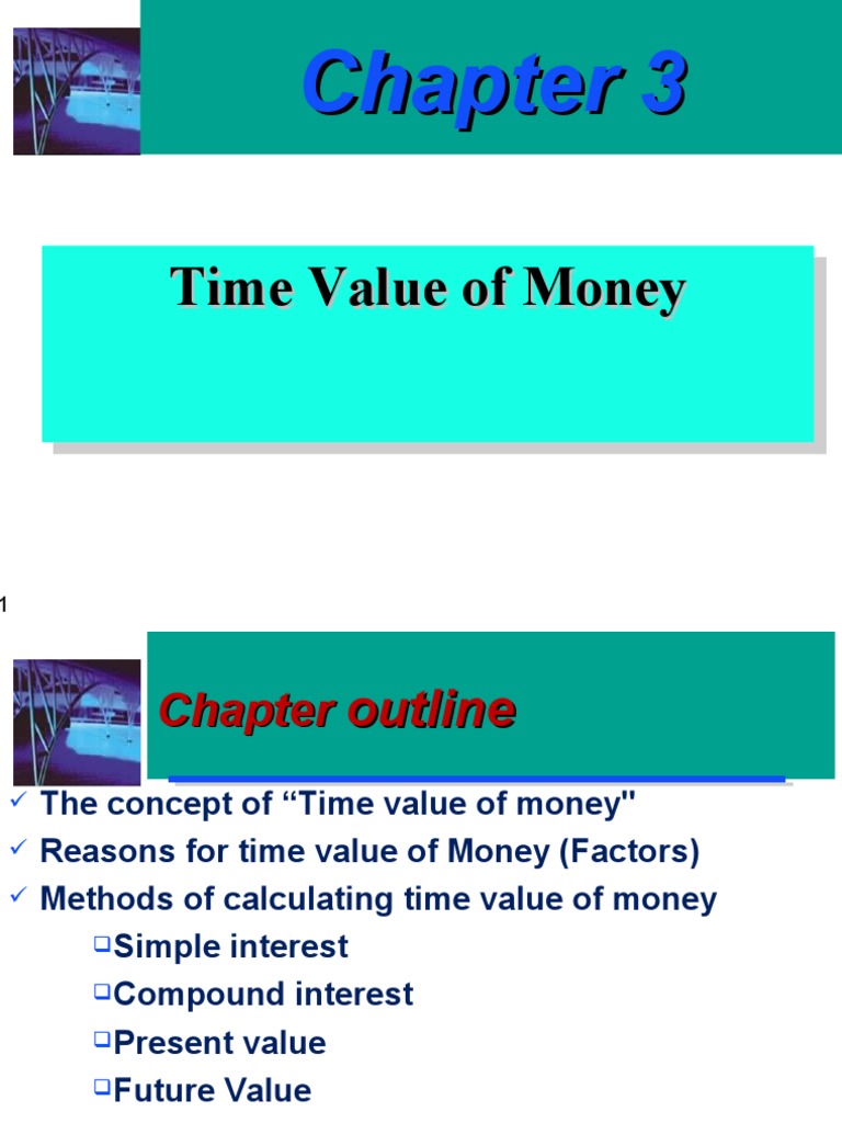 Financial MGMT, Ch3 | PDF | Time Value Of Money | Present Value