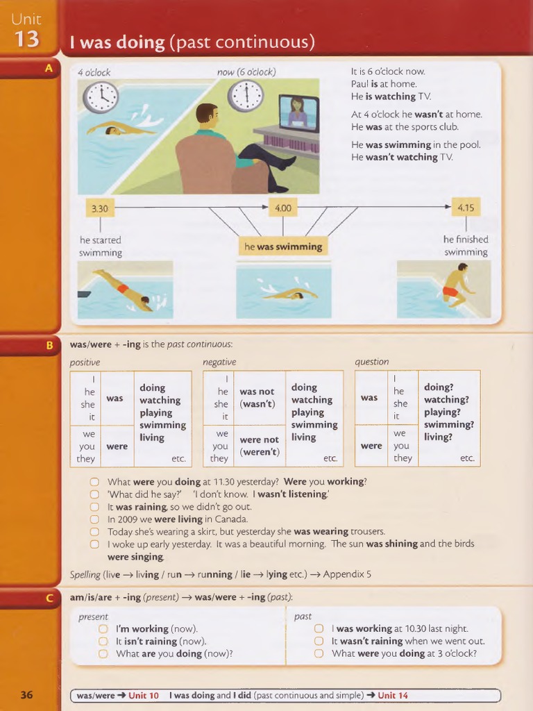 Past Continuous | PDF