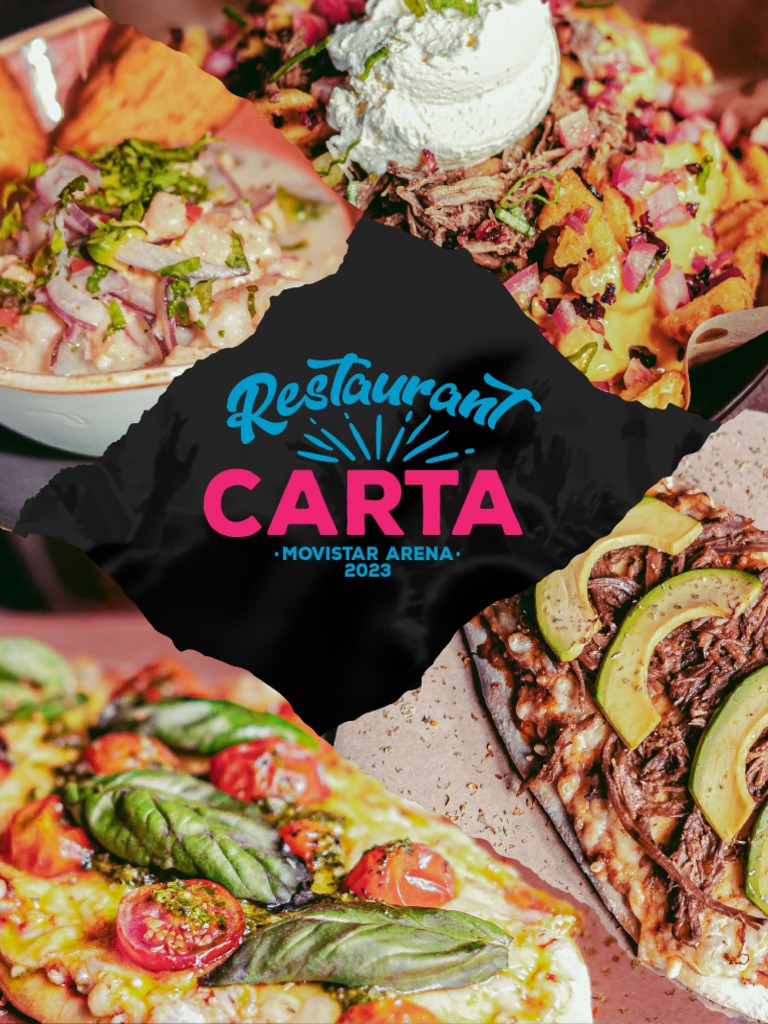 Carta Bar Hyundai y Bar Backstage (1) | PDF | Alimentos | Cocina