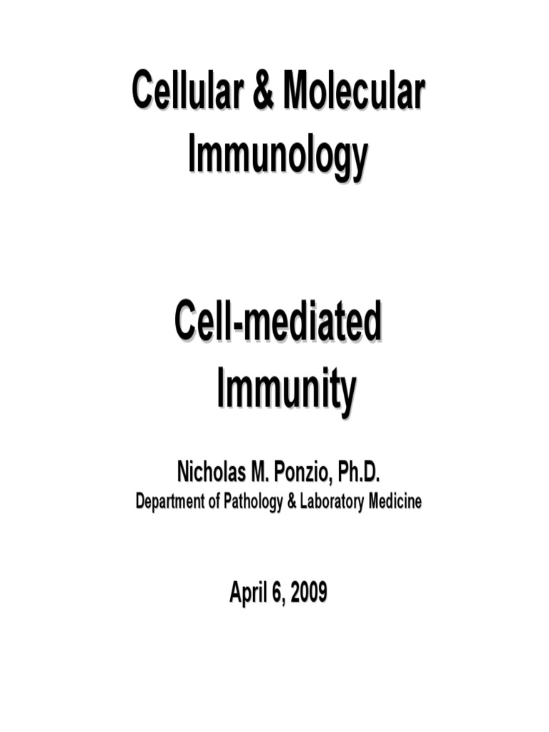 Cellular & Molecular Immunology | PDF | T Helper Cell | Immune System