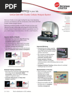 Abbott Alinity H Series HQ Hs HQ Spec Sheet | PDF | Chemistry