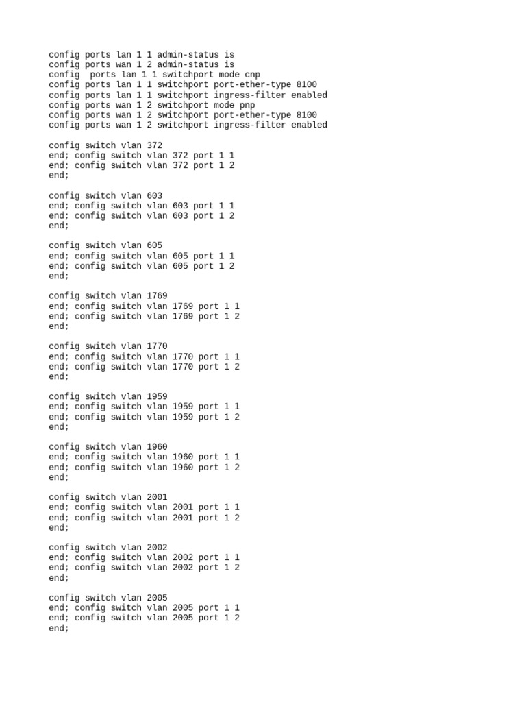 Configure switch ports and VLANs | PDF | Network Switch ...