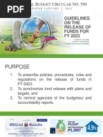 Budget Circular No 2023 1 Dated November 10 2023 | PDF | Expense | Incentive