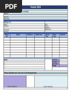 Laundry Bill Format 01 | PDF