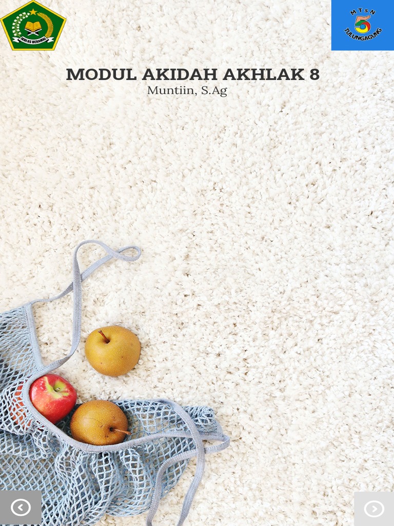 Modul 8 Genap Akidah Akhlak e Modul | PDF