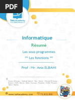 Les Fonctions Prédéfinies en Algorithme Et Python | PDF | Mathématiques ...