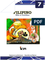 Grade 7 Filipino - MODULE 1 To 4 | PDF