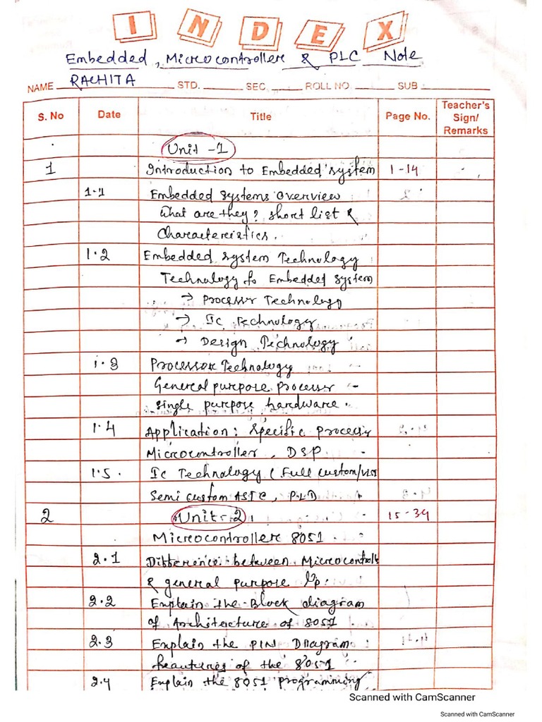 Microcontroller Embedded and PLC | PDF