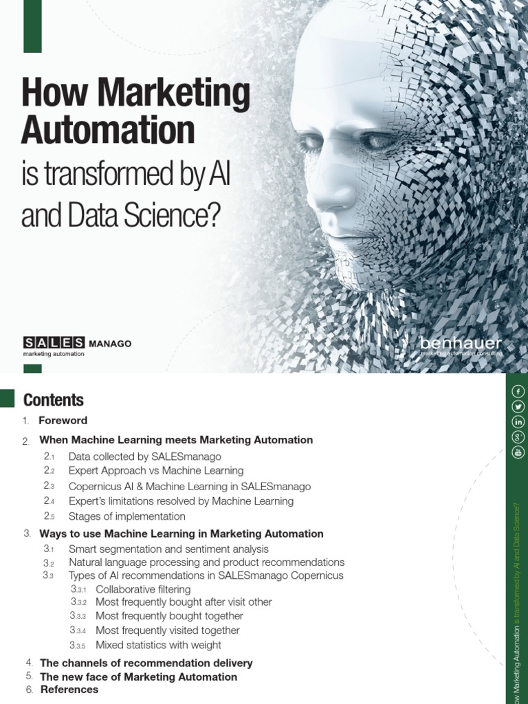 How Marketing Automation Is Transformed by Ai and Data Science | PDF ...