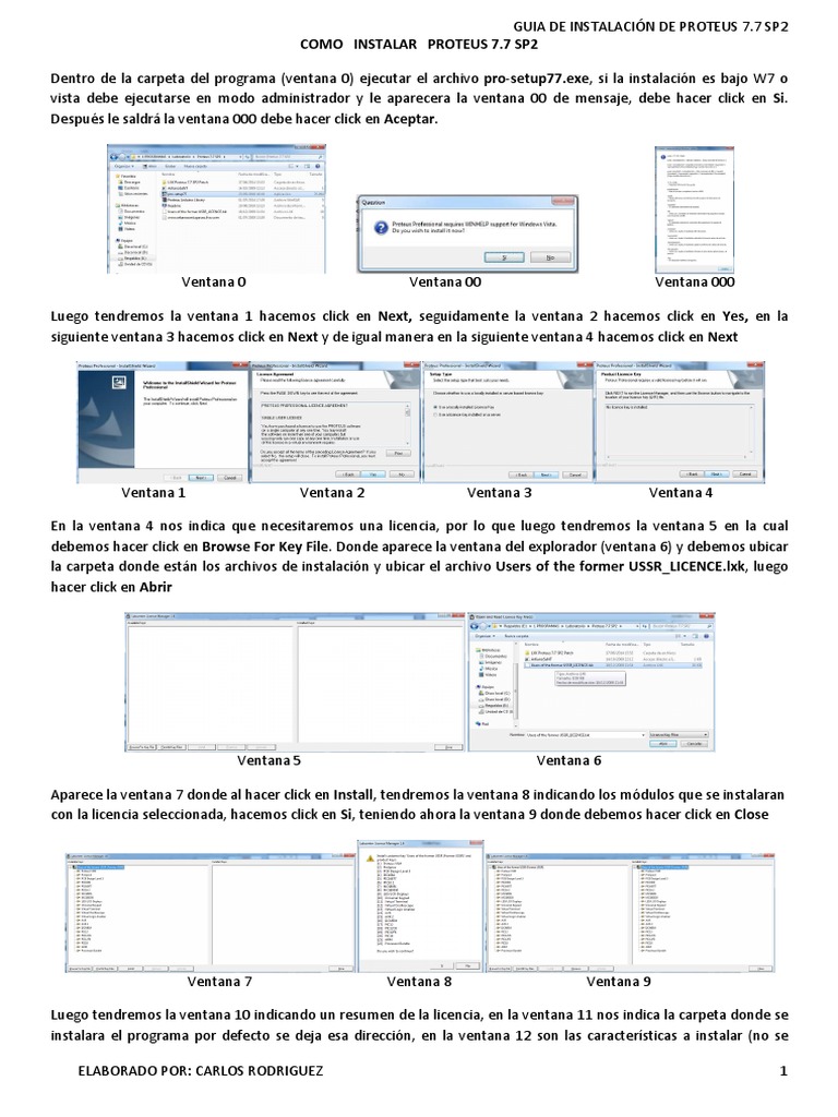 Como Instalar PROTEUS | PDF | Software | Informática
