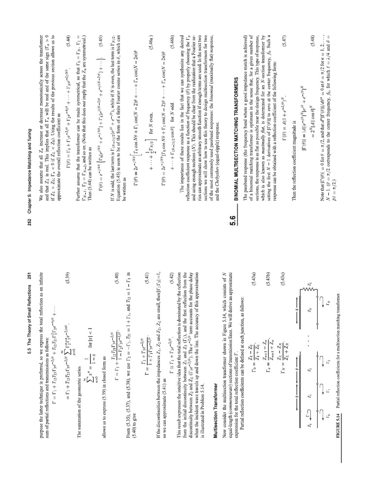 Multisection Transformer | PDF