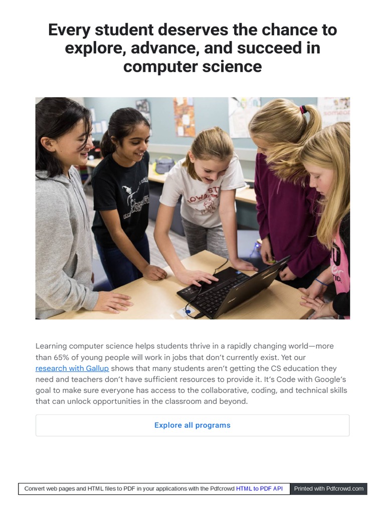 Edu Google Com Code With Google | PDF | Application Software | World ...