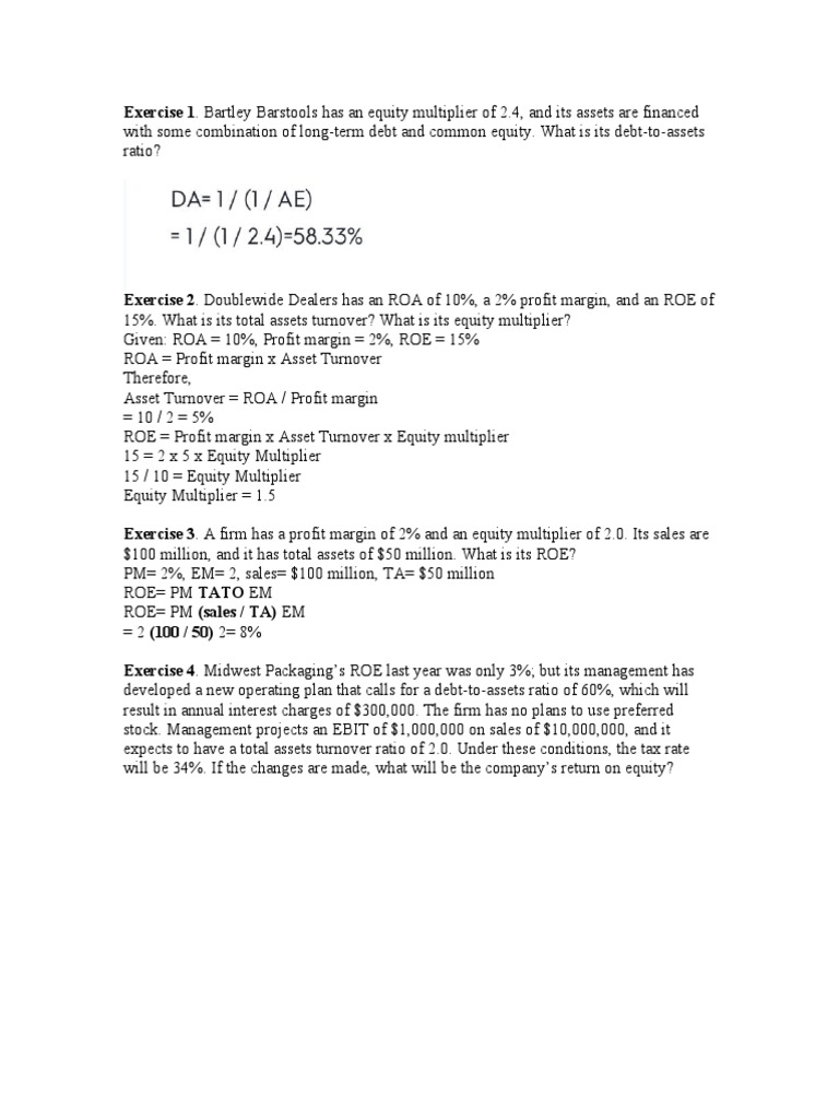 Tutorial 3 | PDF | Finance & Money Management
