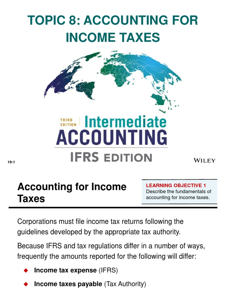 Topic 8 - Accounting For Income Taxes | PDF | Deferred Tax | Tax Expense