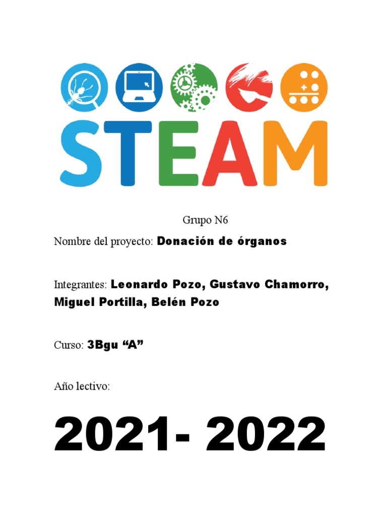 Caratula Proyecto Steam | PDF