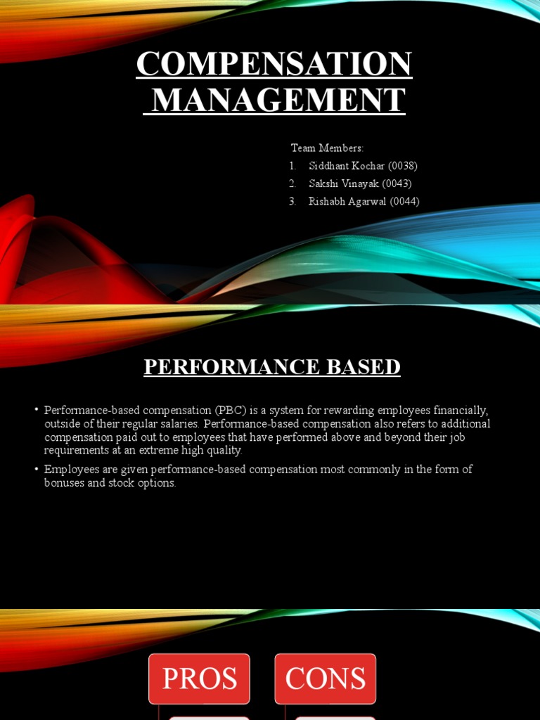 Compensation Management | PDF | Employment | Salary