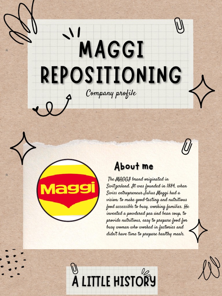 Maggi Repositioning by Group 1 | PDF | Food Industry | Food And Drink Preparation
