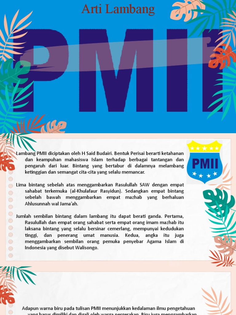 Arti Logo Dan 3 Slogan PMII | PDF
