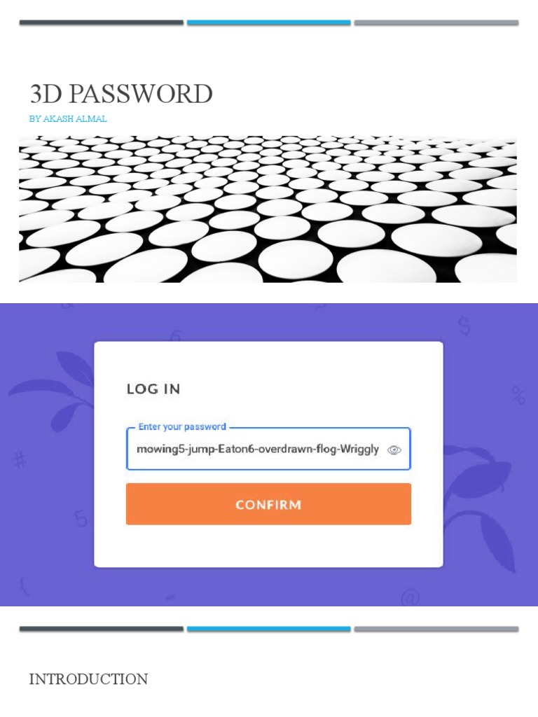 3d Password Pdf Business Computers
