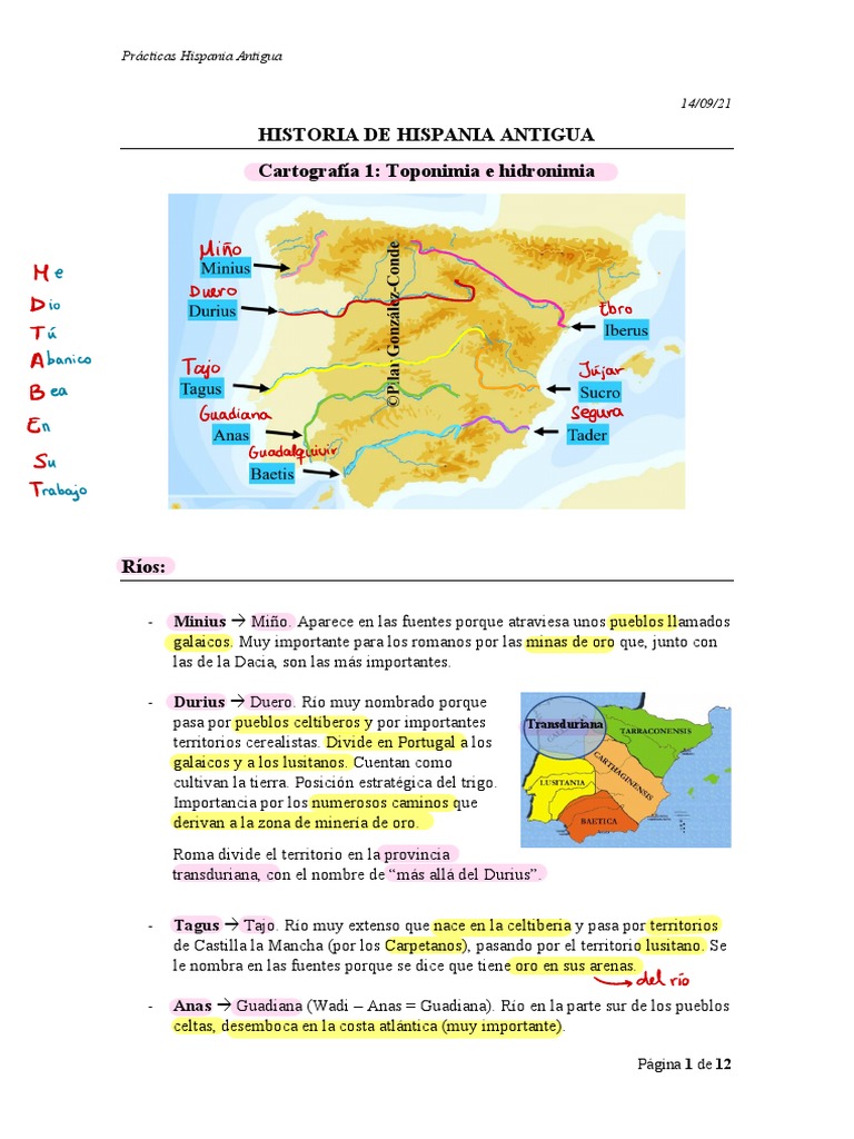 Prácticas Hispania Antigua | PDF