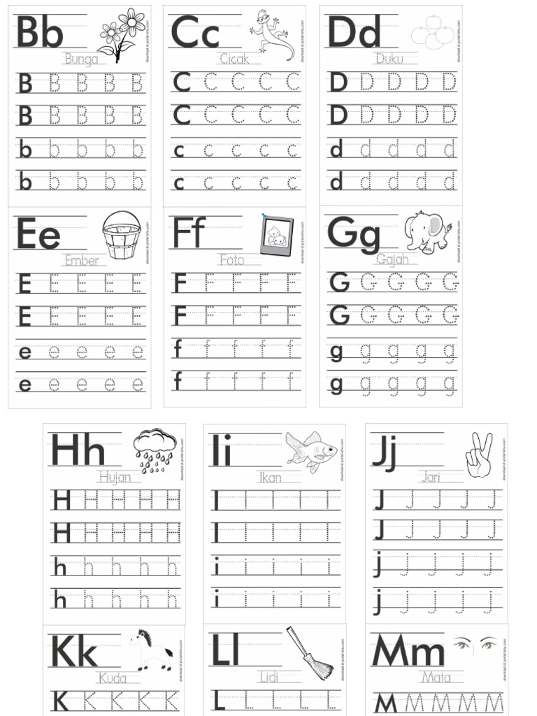 Print Huruf Bita | PDF