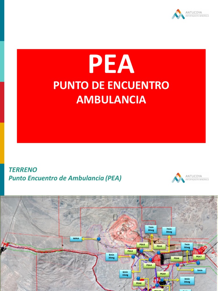 Puntos de Encuentro de Ambulancia (PEA) | PDF