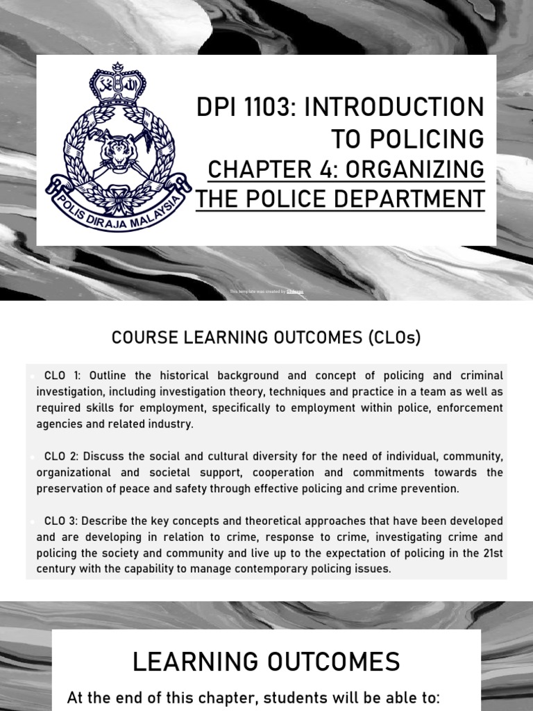Introduction For Policing | PDF | Police | Illegal Drug Trade