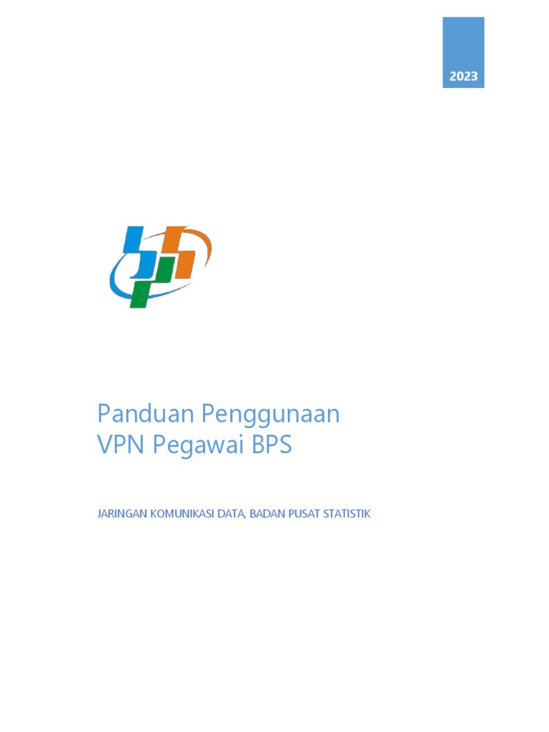 Panduan Penggunaan VPN BPS | PDF | Komputer