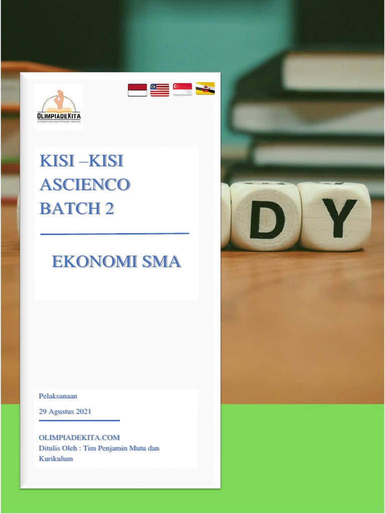 Kisi - Kisi EKONOMI SMA ASCIENCO Batch 2 | PDF