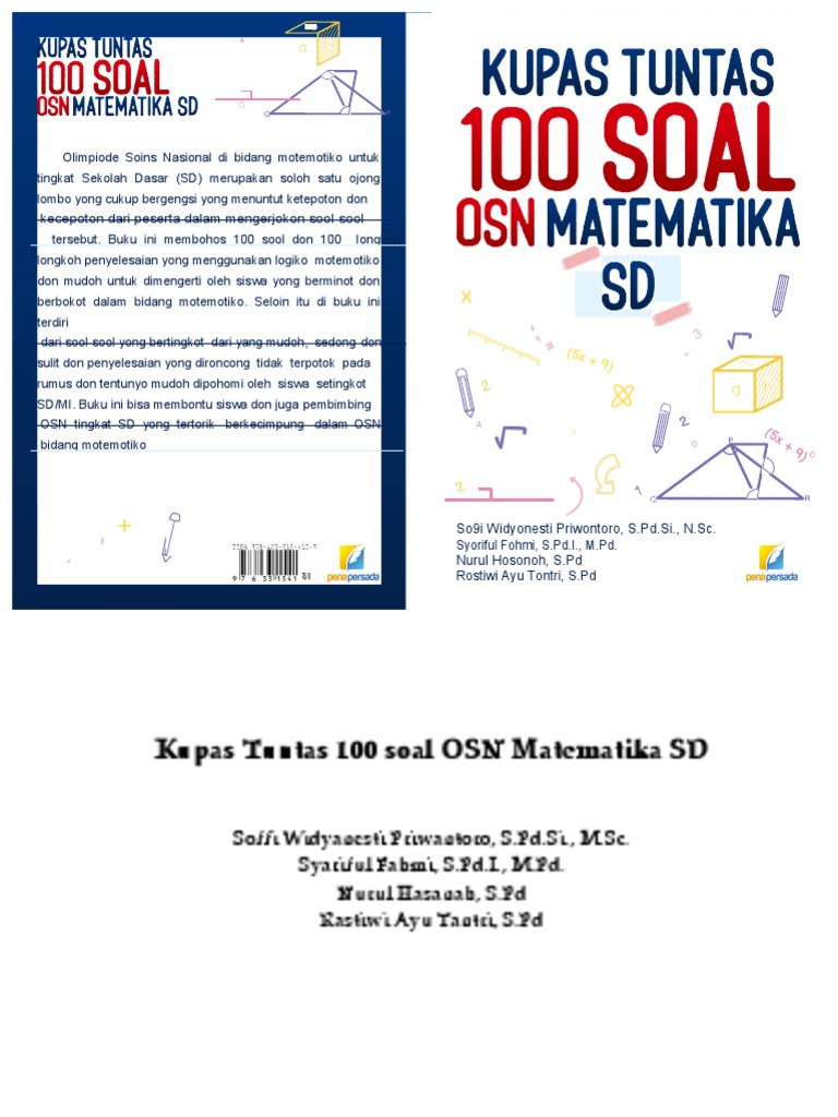 Kupas Tuntas 100 Soal OSN Matematika SD | PDF