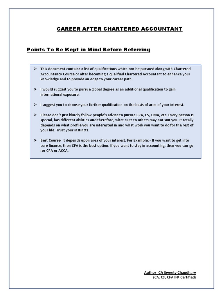 After CA | PDF