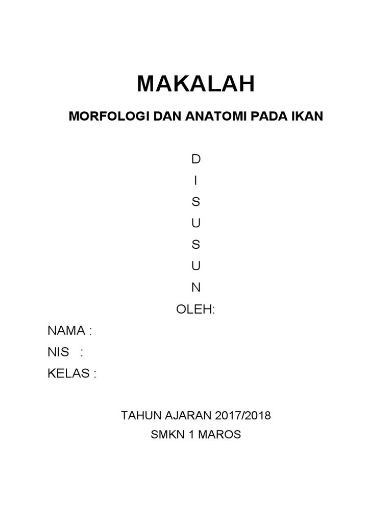 Makalah Ikan | PDF