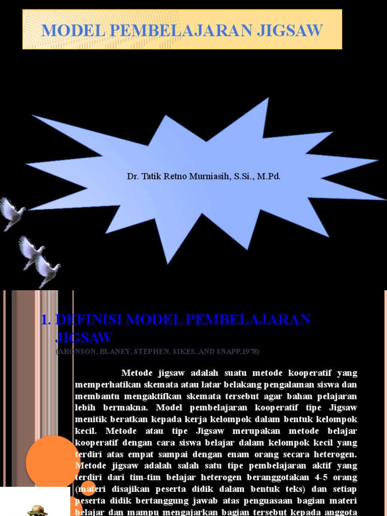 Metode Pembelajaran Jigsaw: Definisi, Tujuan, dan Langkah-langkah | PDF ...