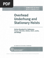 Asme B30.2 2022 | PDF | Crane (Machine) | Brake